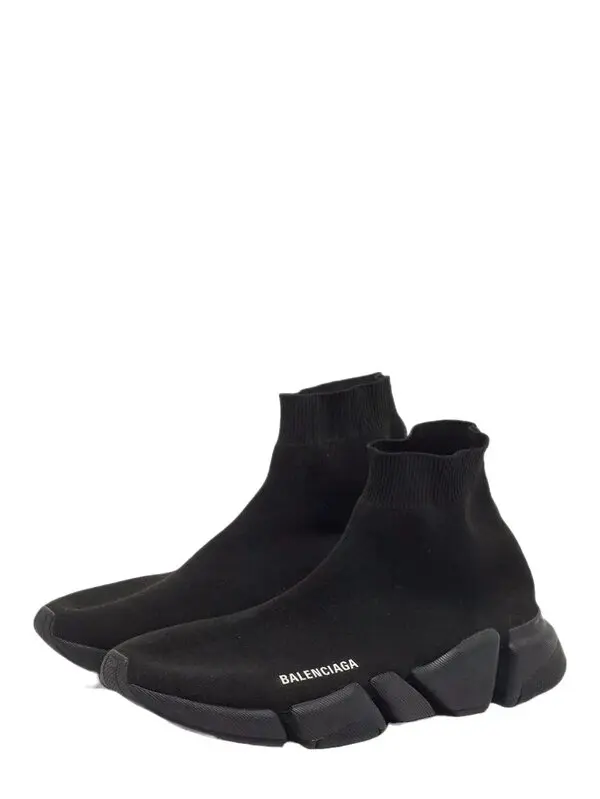 Balenciaga Speed 2.0 Sock-like Knit Sneakers - Black