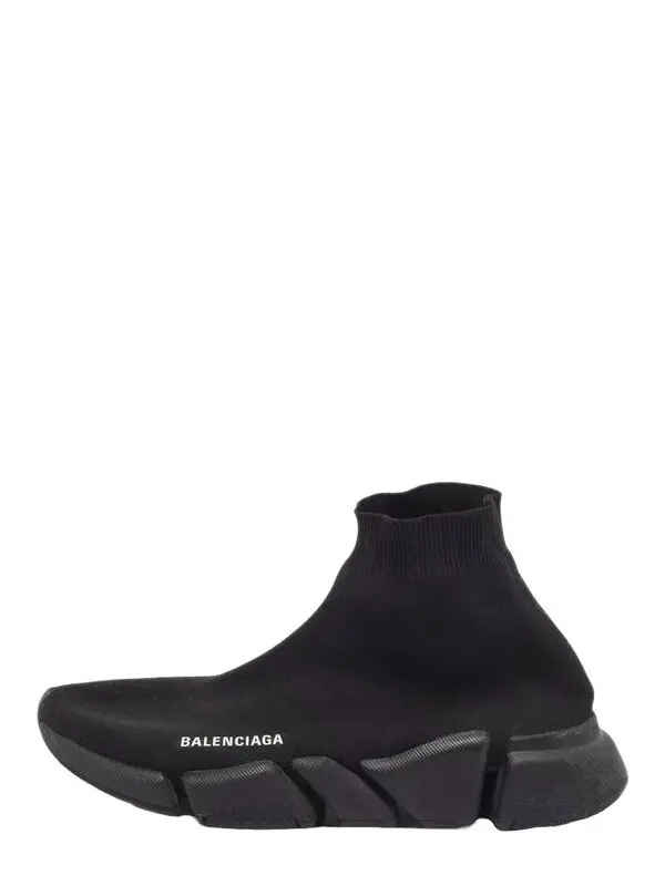 Balenciaga Speed 2.0 Sock-like Knit Sneakers - Black