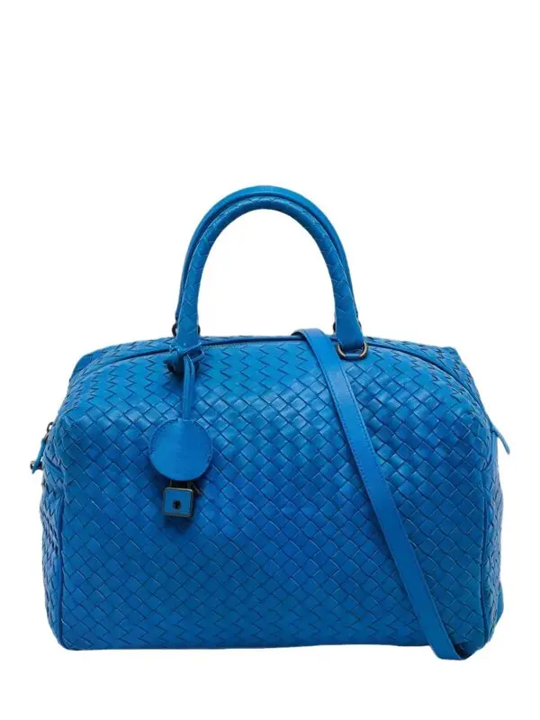 Bottega Veneta Intrecciato Tote Bag - Blue