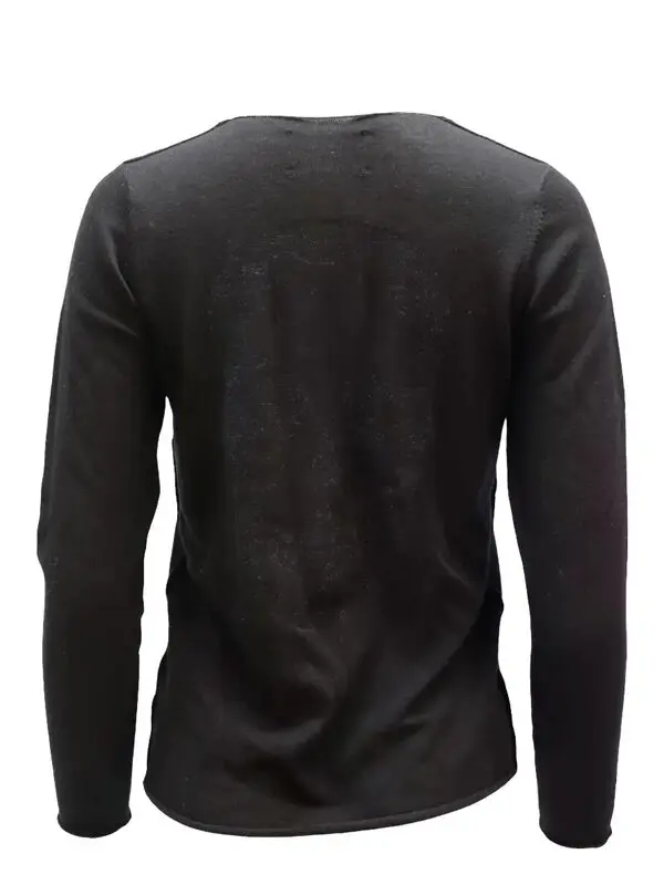 Zadig&Voltaire Skull Motif Merino Wool Sweater - Black