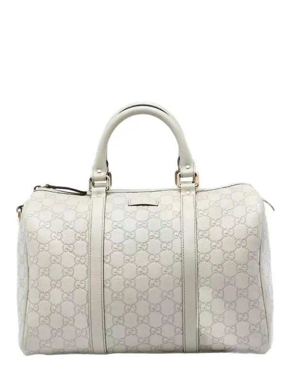 Gucci Medium Boston Bag - White