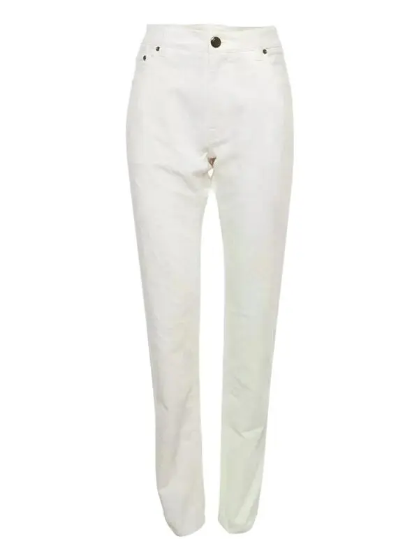 Etro Logo-patch Jeans - White