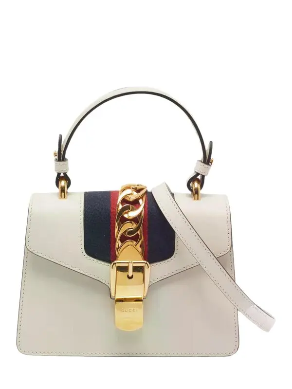 Gucci Mini Sylvie Two-way Handbag - Neutrals