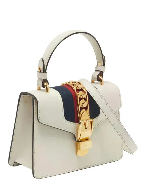 Gucci Mini Sylvie Two-way Handbag - Neutrals
