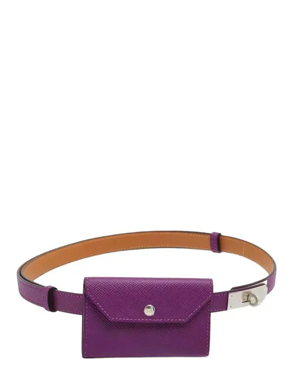 Hermès Kelly Pocket Epsom Leather Belt Bag - Purple