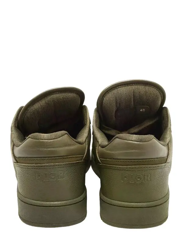 Dior B27 Leather Sneakers - Green