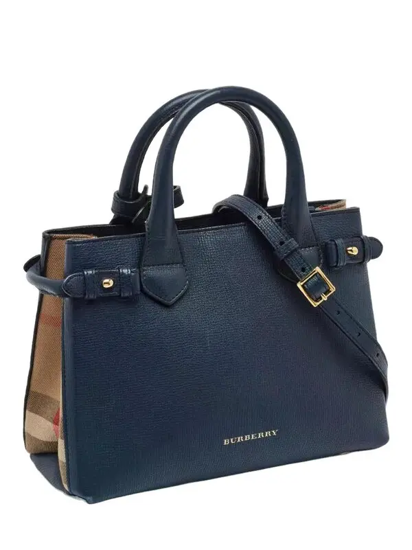Burberry Small Tote Bag - Blue