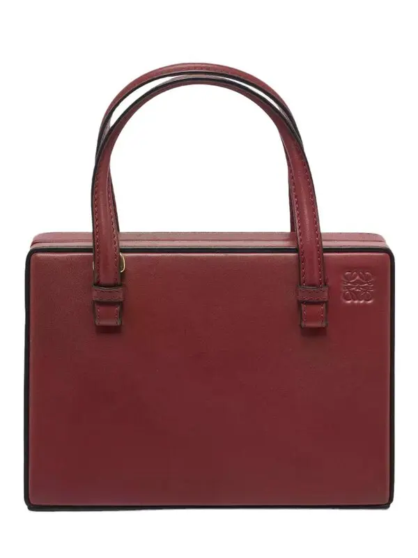 Loewe Postal Anagram Handbag - Red