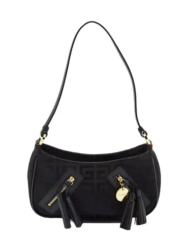 Givenchy 4g Monogram Shoulder Bag - Black