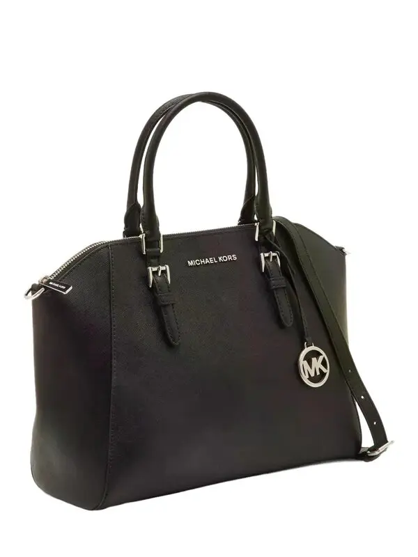 Michael Kors Ciara Leather Tote Bag - Black