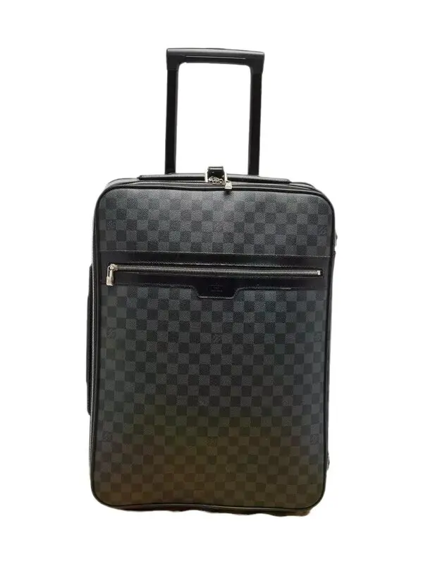 LOUIS VUITTON 2010 55 Pegase Samier Graphite Suitcase - Black