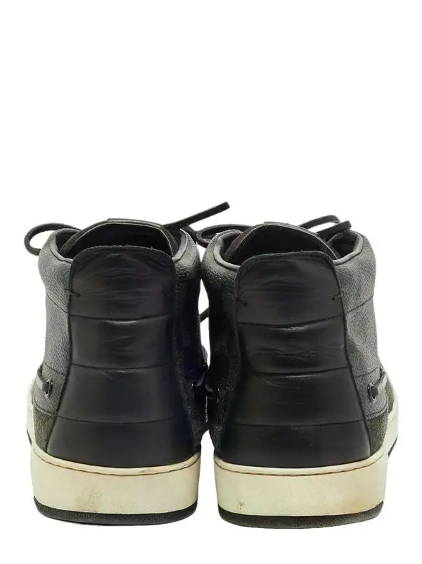 LOUIS VUITTON Damier Graphite High-top Sneakers - Black