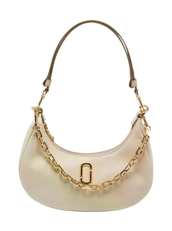 Marc Jacobs The Curve Leather Shoulder Bag - Neutrals