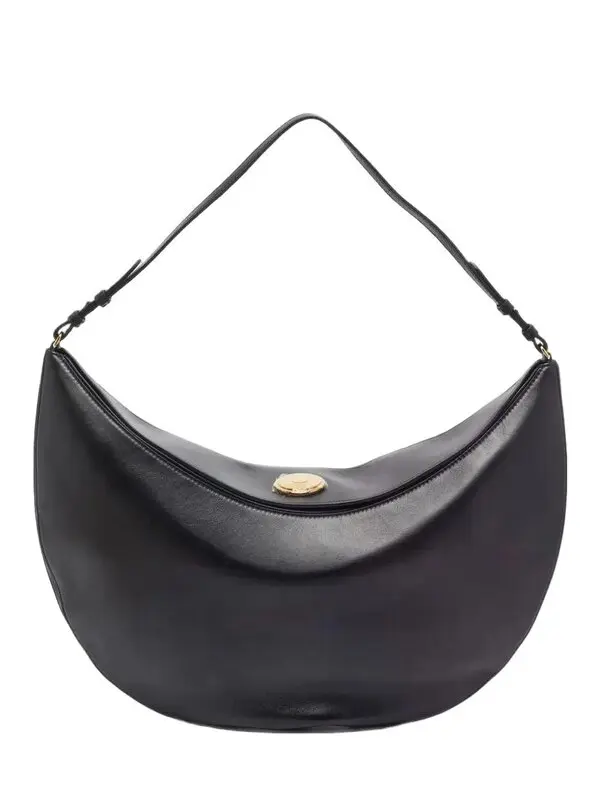 Jacquemus Le Sac Ovalo Shoulder Bag - Black