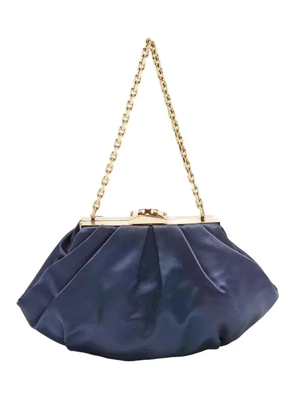Escada Logo-frame Chain Shoulder Bag - Blue