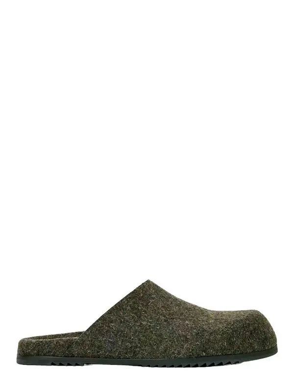 Rick Owens Granola Mules - Green