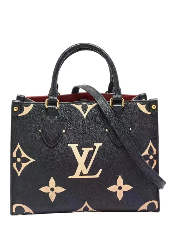 LOUIS VUITTON 2020 Pm Onthego Monogram Tote Bag - Black