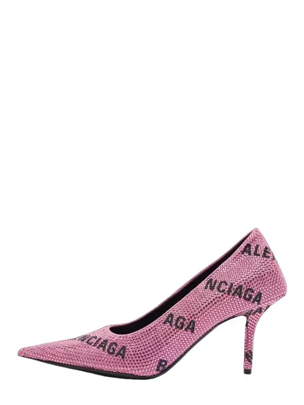 Balenciaga Crystal-embellished Pumps - Pink