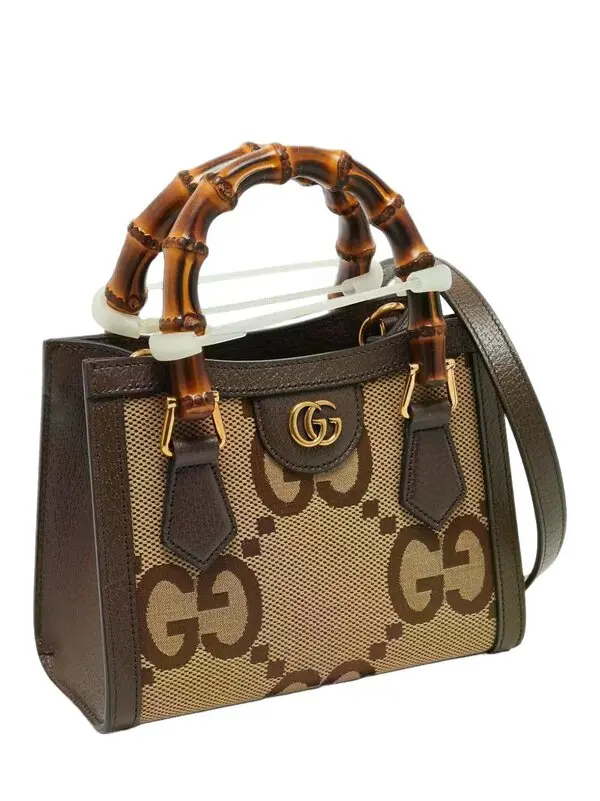 Gucci Diana Mini Jumbo Gg Tote Bag - Neutrals