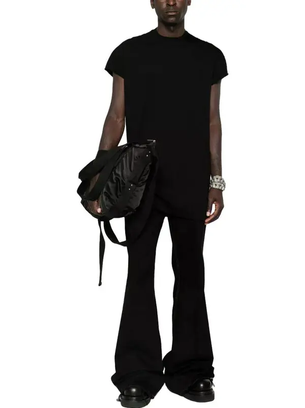 Rick Owens Rick Jumbo Cap-sleeve T-shirt - Black