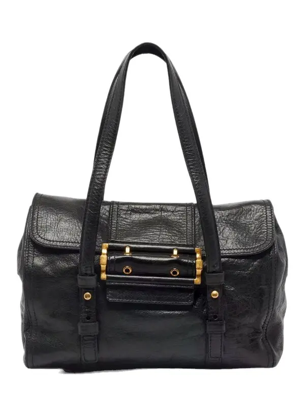 Givenchy Buckle-flap Shoulder Bag - Black