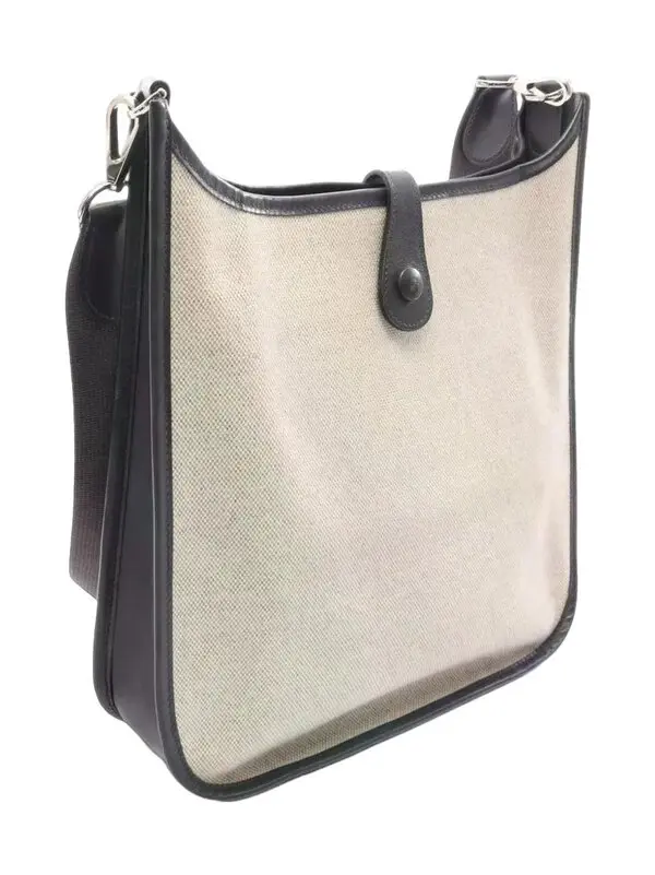 Hermès 2007 Toile H Evelyn I Pm Crossbody Bag - Neutrals