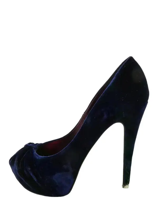 GINA Jenna Platform Stiletto Pumps - Blue
