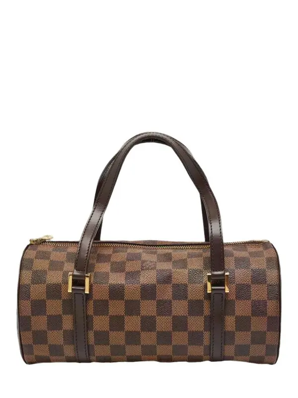 LOUIS VUITTON Papillon Damier Ebene Tote Bag - Brown