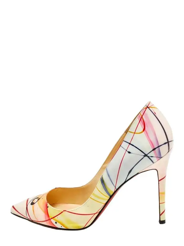 CHRISTIAN LOUBOUTIN Pigalle Pollock Pumps - Neutrals