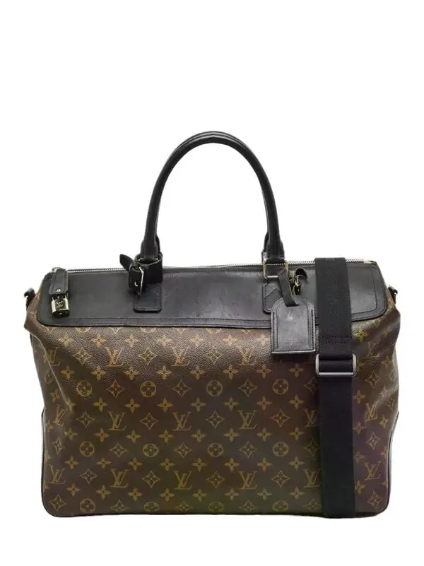 LOUIS VUITTON 2010 Neo Greenwich Monogram Luggage Bag - Brown