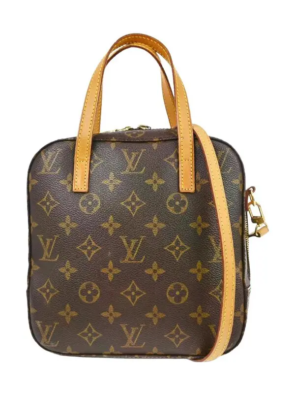 LOUIS VUITTON Monogram 2-way Handbag - Brown