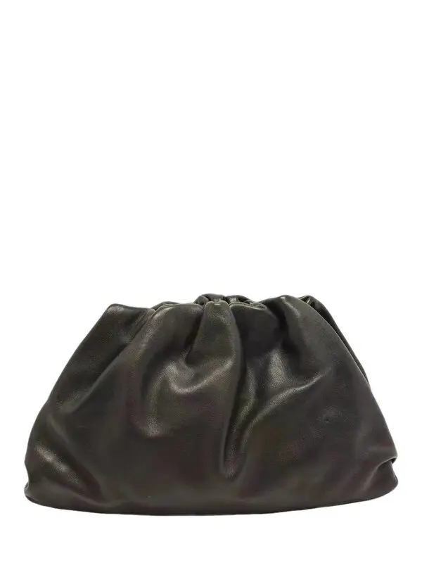 Bottega Veneta The Pouch Teen Clutch Bag - Black
