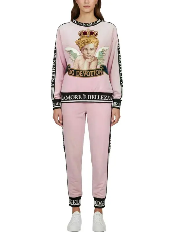 Dolce & Gabbana Dg Devotion Tracksuit - Pink