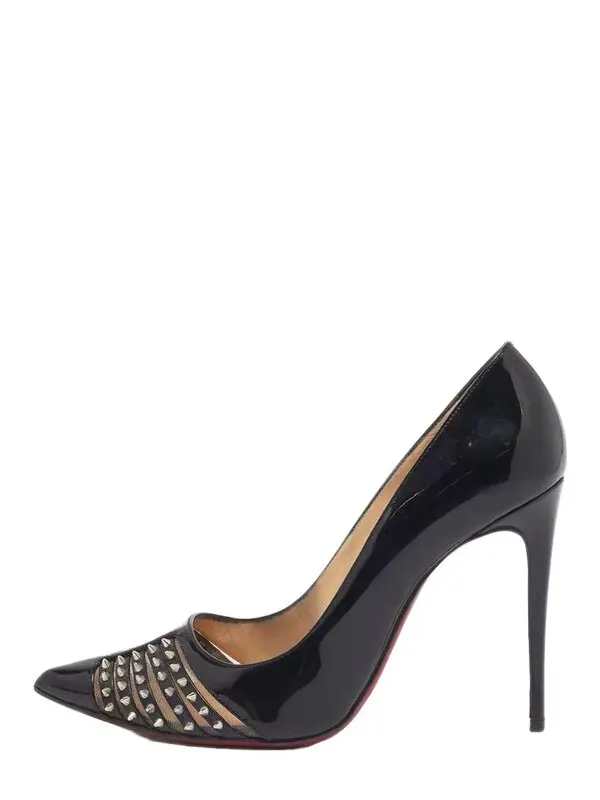 CHRISTIAN LOUBOUTIN Bareta Studded Pumps - Black