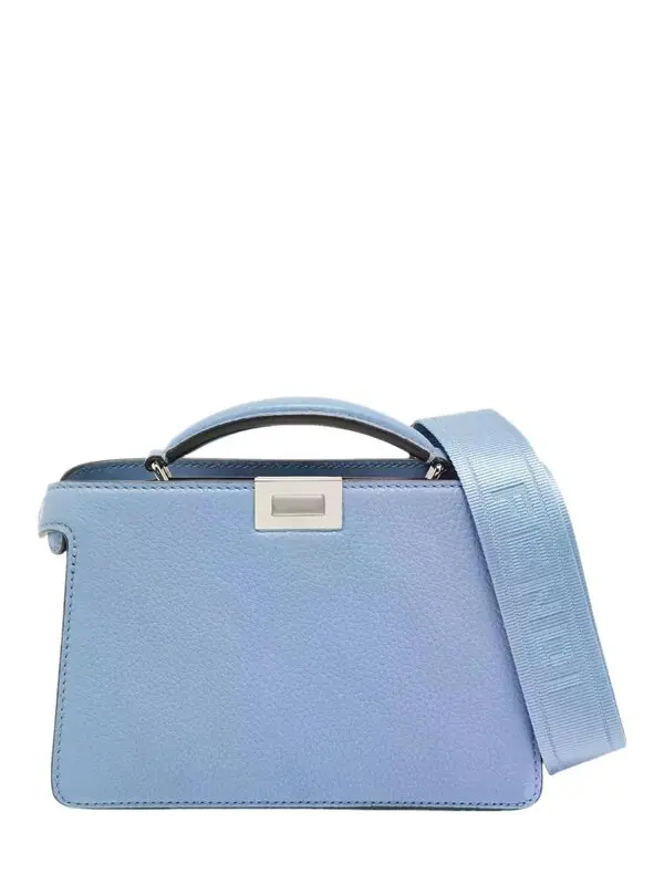 Fendi Peekaboo Iseeu X-cross Handbag - Blue