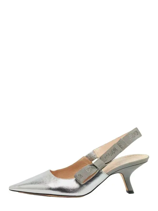 Dior J'adior Slingback Pumps - Silver