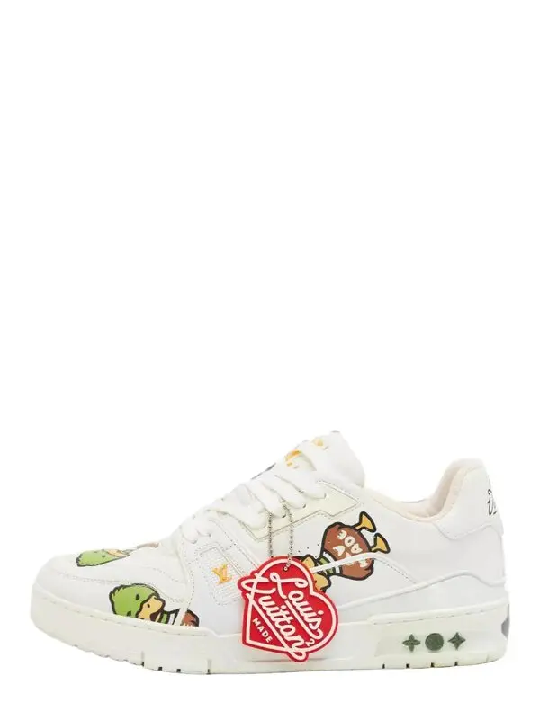 LOUIS VUITTON X Nigo Low Top Sneakers - White