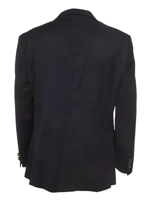 Balmain Single-breasted Blazer - Blue