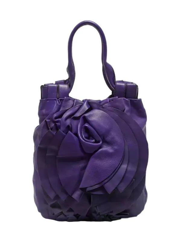 Valentino Garavani Petale Rose Tote Bag - Purple