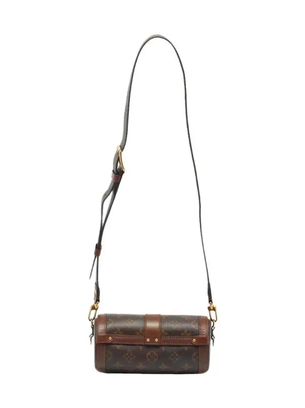 LOUIS VUITTON Papillon Trunk Monogram Canvas Shoulder Bag - Brown