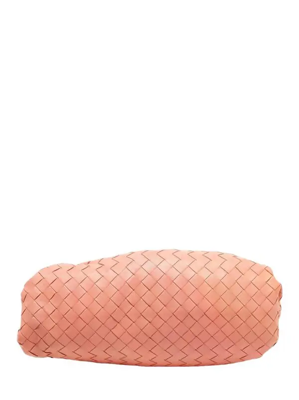 Bottega Veneta The Pouch Intrecciato Clutch Bag - Pink