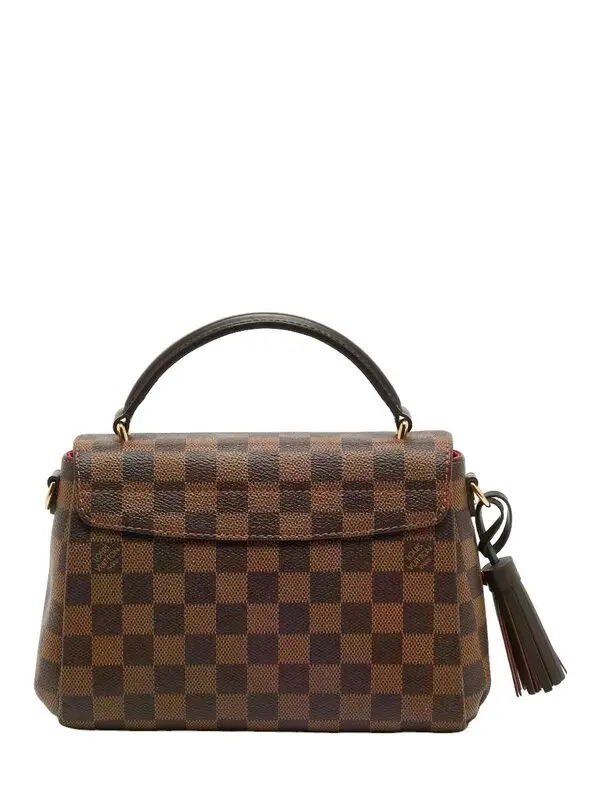 LOUIS VUITTON Croisette Damier Ebene Handbag - Brown