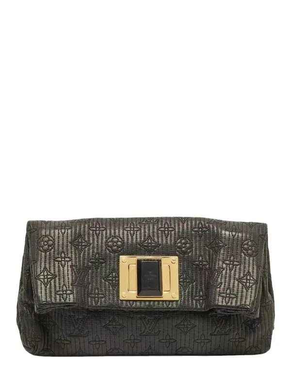 LOUIS VUITTON 2011 Limited Edition Altair Clutch Bag - Black