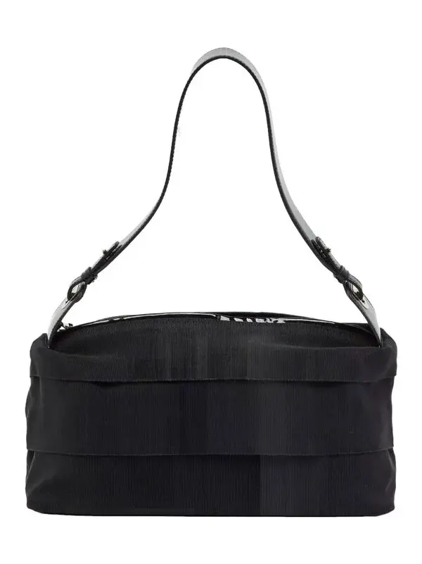 FERRAGAMO Zip-up Shoulder Bag - Black