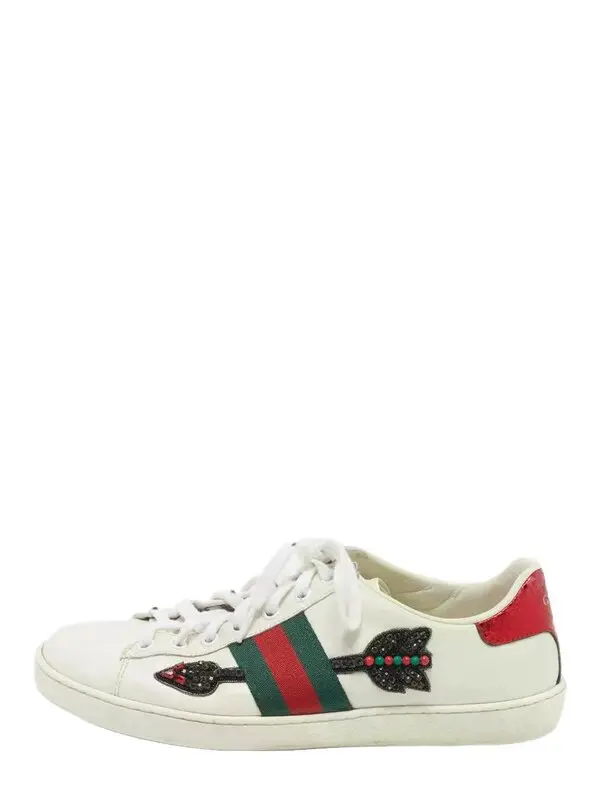 Gucci Ace Arrow Sneakers - White