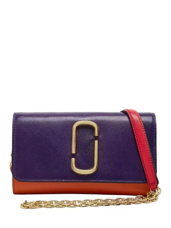 Marc Jacobs Snapshot Tricolor Crossbody Bag - Purple