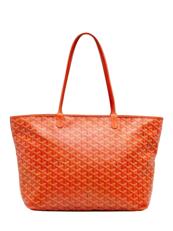 Goyard 2017 Goyardine Artois Mm Tote Bag - Orange