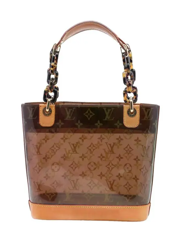 LOUIS VUITTON Monogram Cabas Sac Ambre Pm Tote Bag - Brown