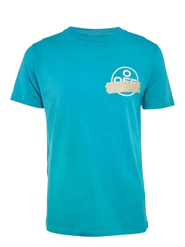 Off-White Arrows-printed T-shirt - Blue