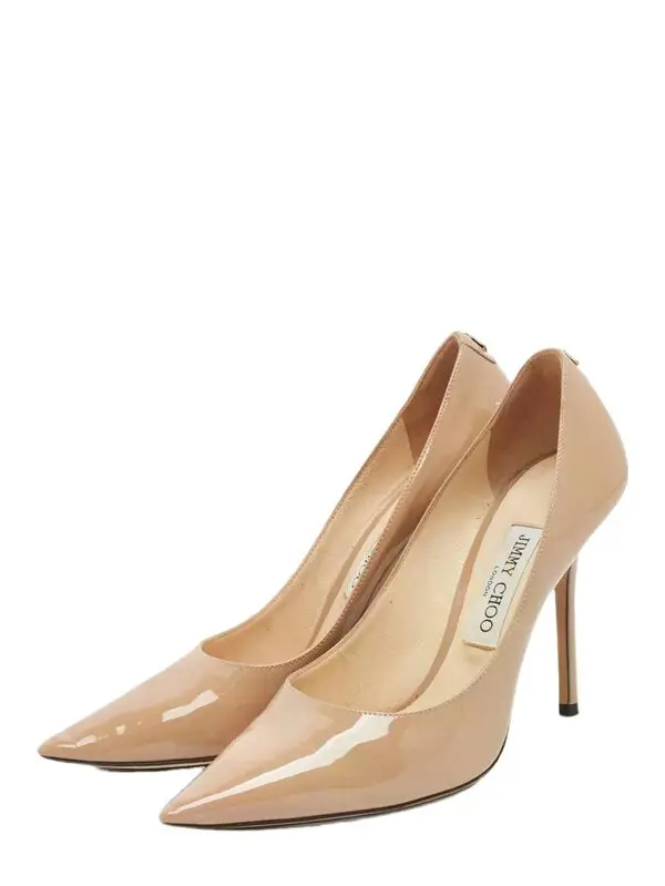 JIMMY CHOO Love Pointed-toe Stiletto Pumps - Neutrals